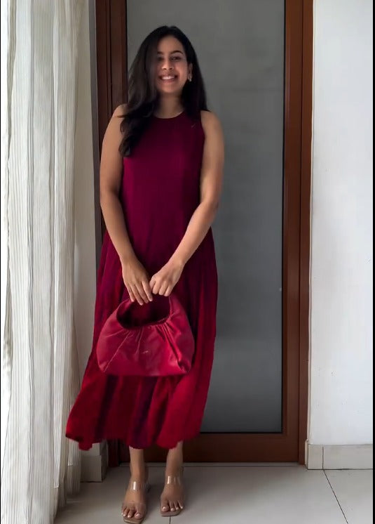 Kali Panelled Dress – mituscouture